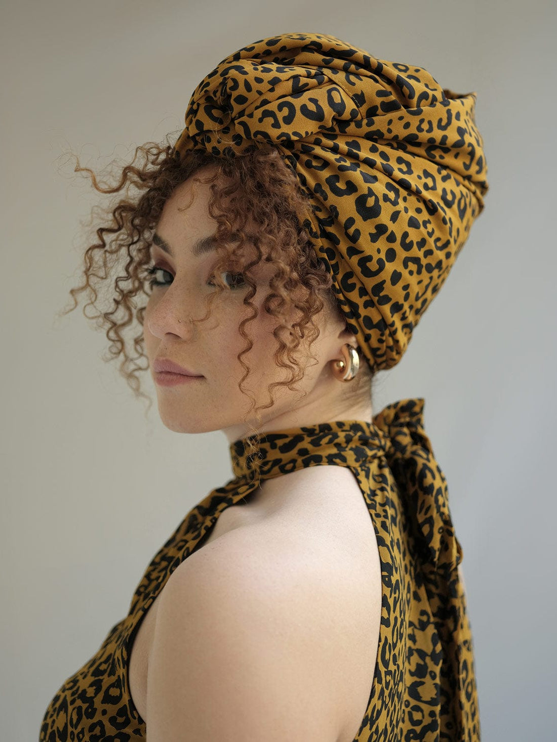 Head Wraps For Women Printed Pleated Head Wrap In Essence Head Wraps ...