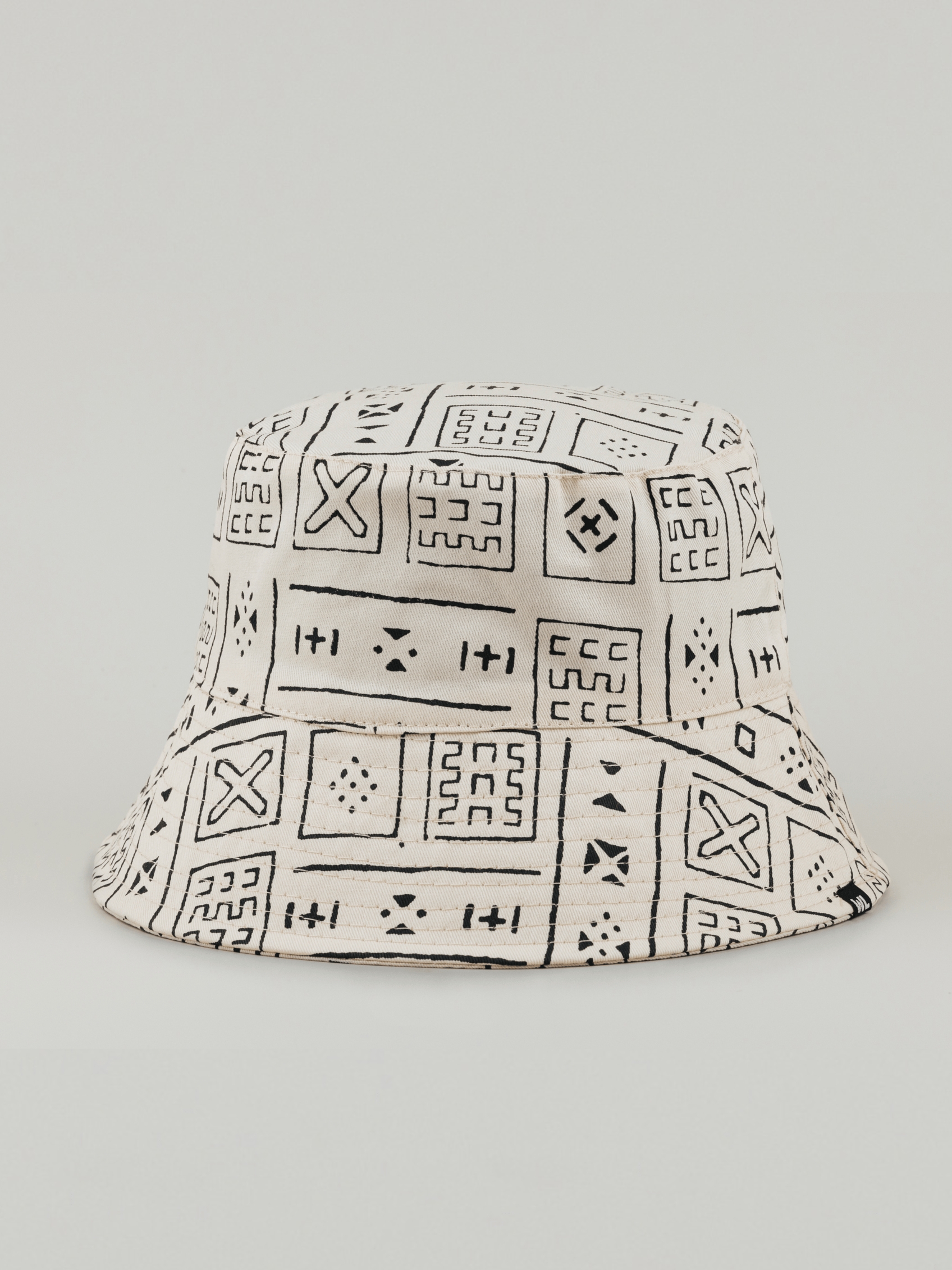 Satin Lined Printed Bucket Hat in Sand – The Wrap Life